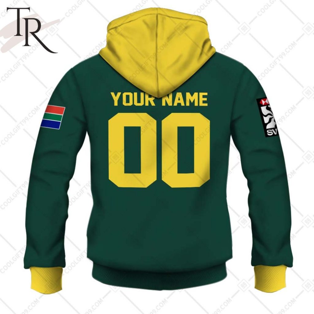 Rugby 7S 2024 South African Springboks Jersey Style Hoodie - Torunstyle