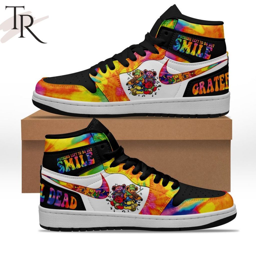 Nothing Left To Do But Smile Grateful Dead Air Jordan 1, Hightop ...