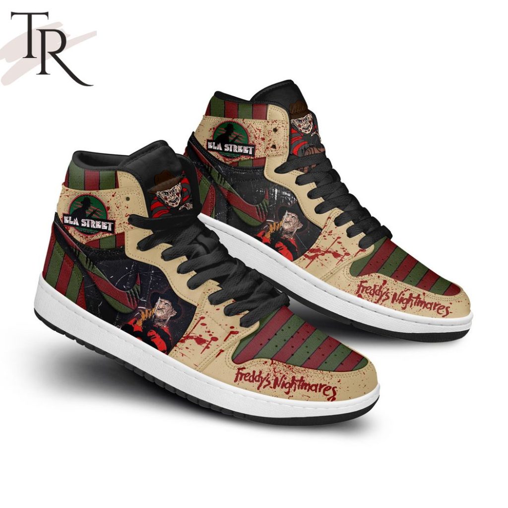 ELM Street Freddy's Nightmares Air Jordan 1, Hightop - Torunstyle
