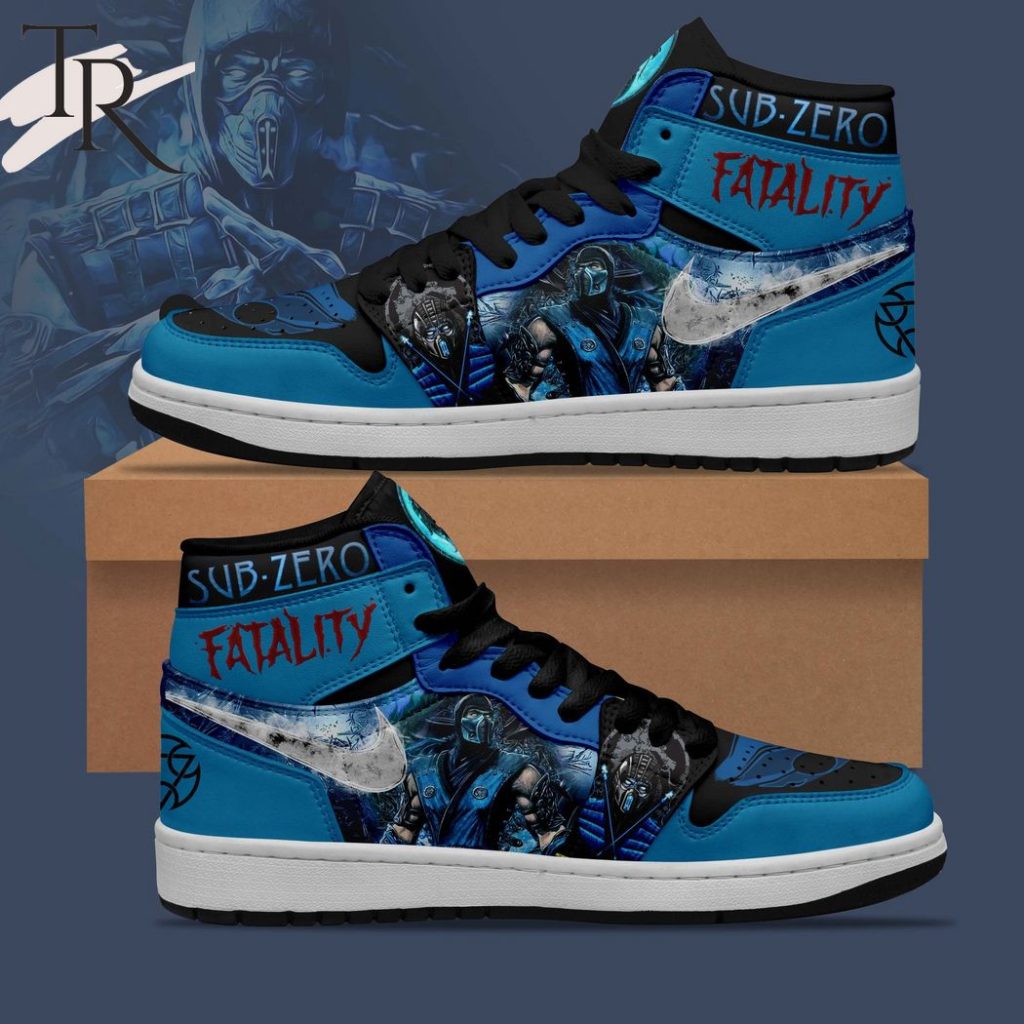 Sub-Zero's Fatality Air Jordan 1, Hightop - Torunstyle