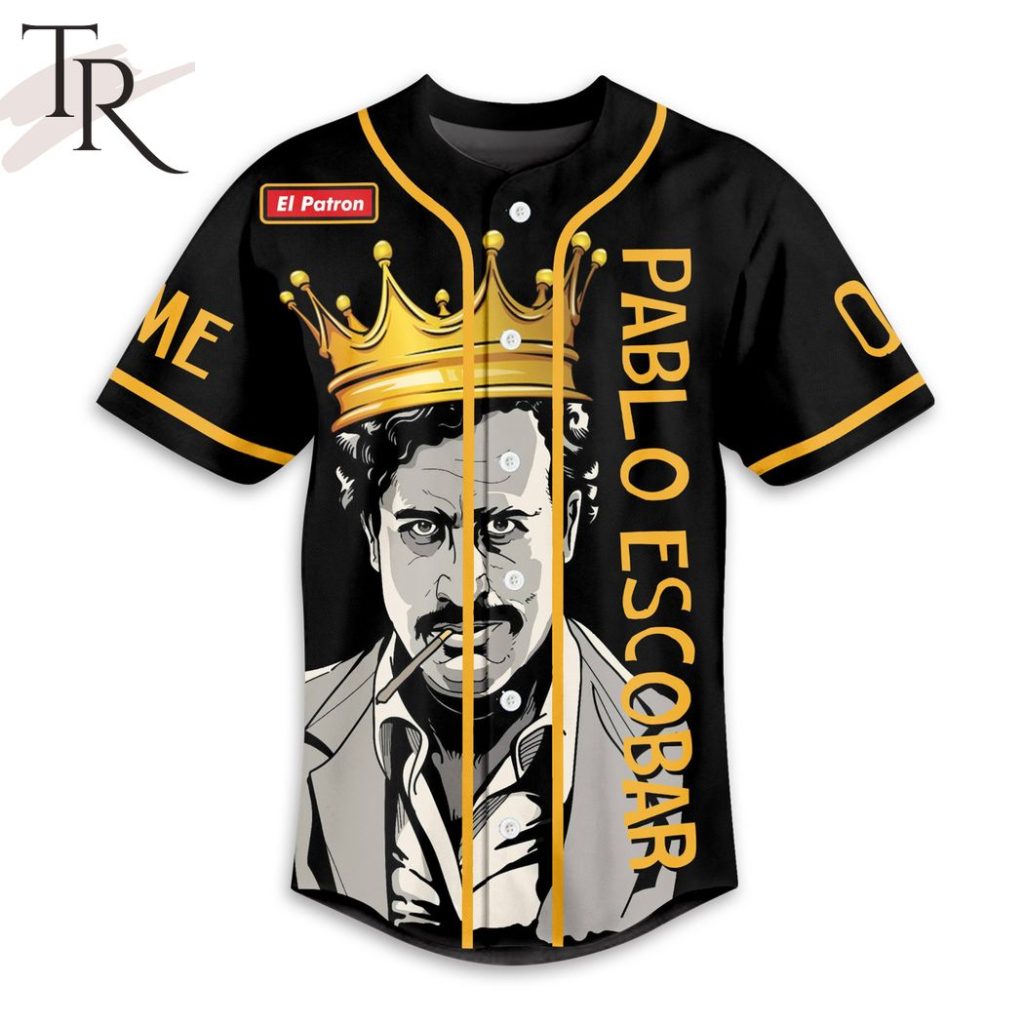 Pablo Escobar Geniuses Are Always Branded As Crazy Custom Baseball ...