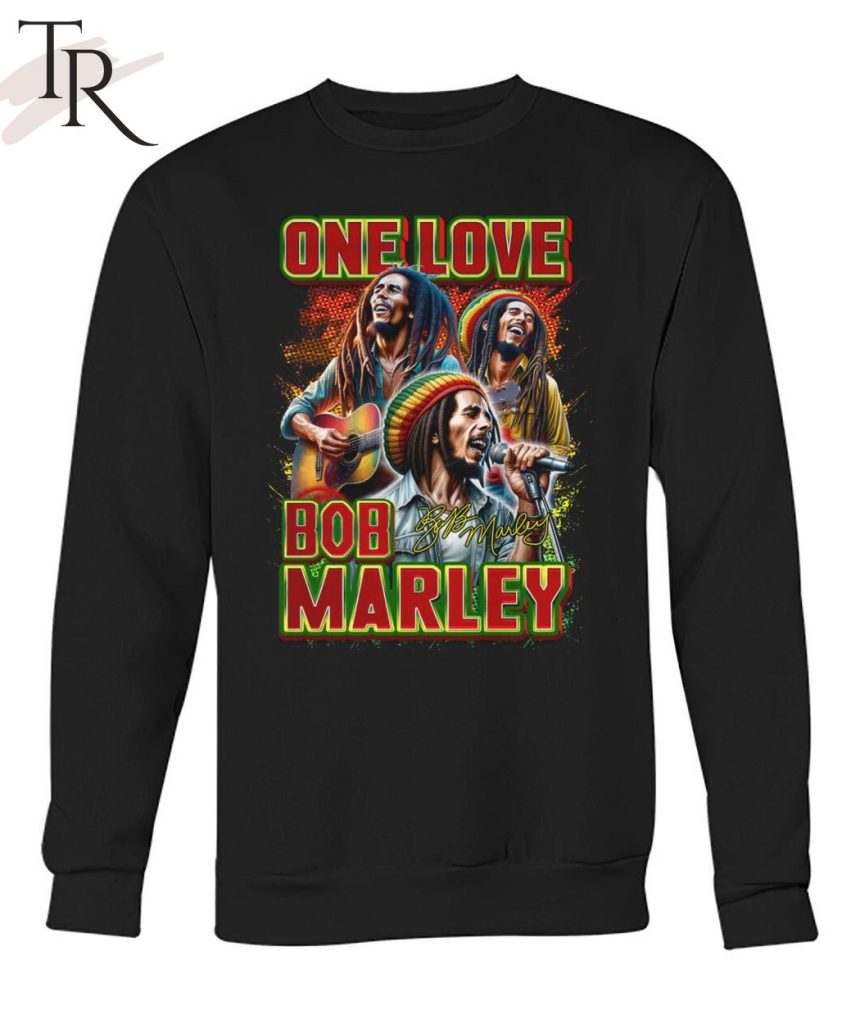 One Love Bob Marley T-Shirt - Torunstyle