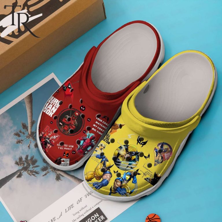 Deadpool Wolverine Crocs - Torunstyle