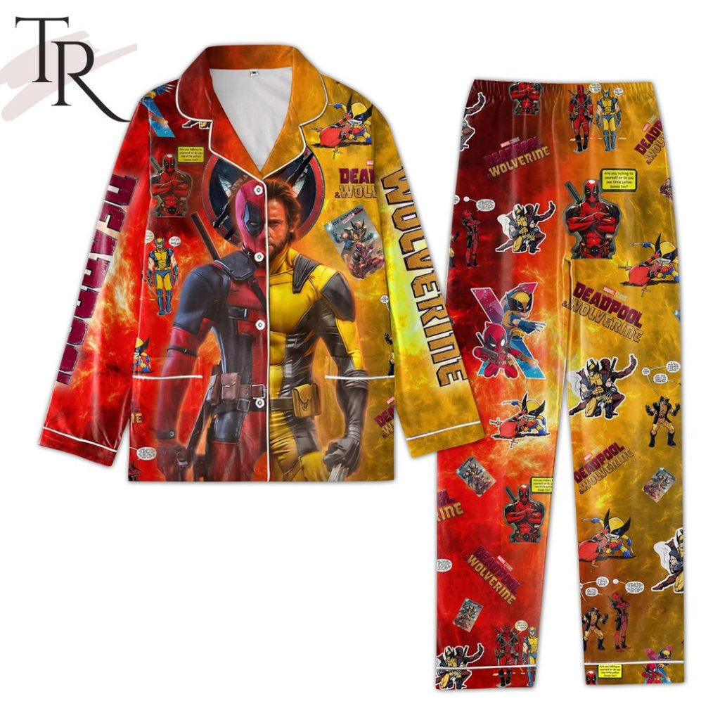 Deadpool Wolverine Pajamas Set - Torunstyle