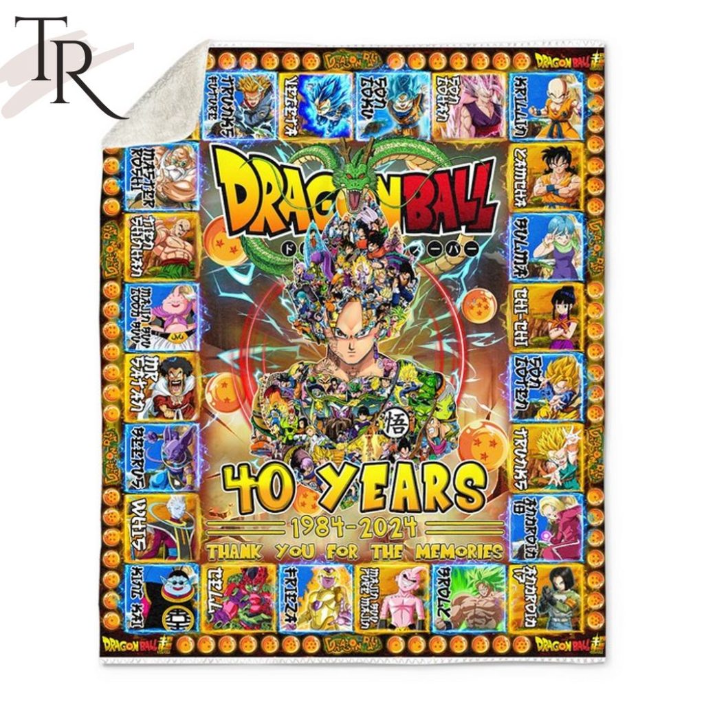 40 Years Of Dragon Ball 1984-2024 Akira Toriyama Signature Thank You ...