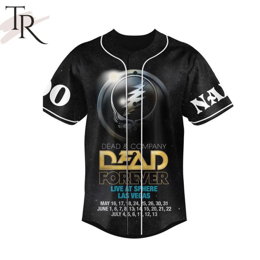 Dead Forever Live At Sphere Las Vegas Grateful Dead Custom Baseball ...