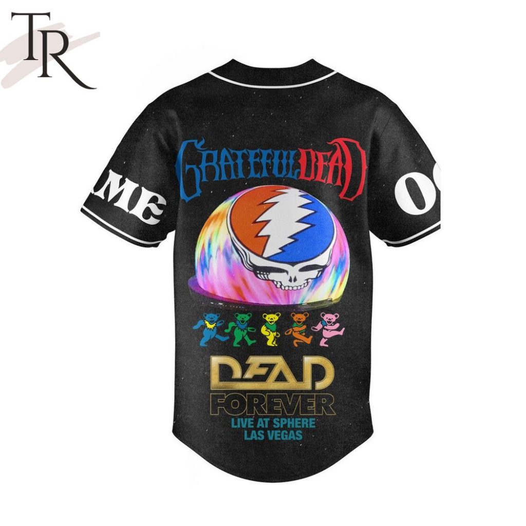 Dead Forever Live At Sphere Las Vegas Grateful Dead Custom Baseball ...