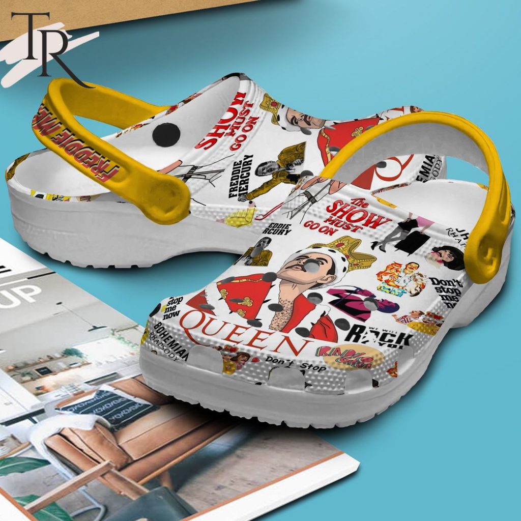 Freddie Mercury Queen Bohemian Rhapsody Crocs - Torunstyle