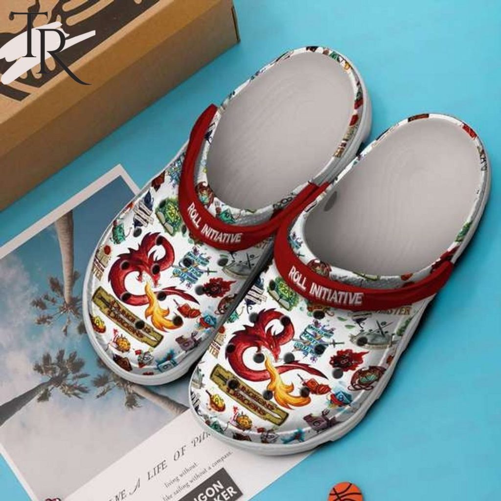 Roll Initiative Dungeons & Dragons Crocs - Torunstyle