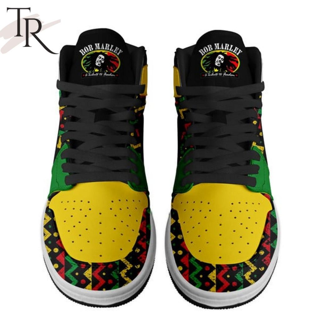 Peace And Love Bob Marley Air Jordan 1, Hightop - Torunstyle