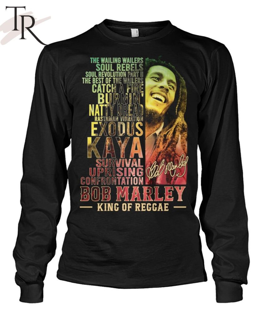 Bob Marley King Of Reggae T-Shirt - Torunstyle