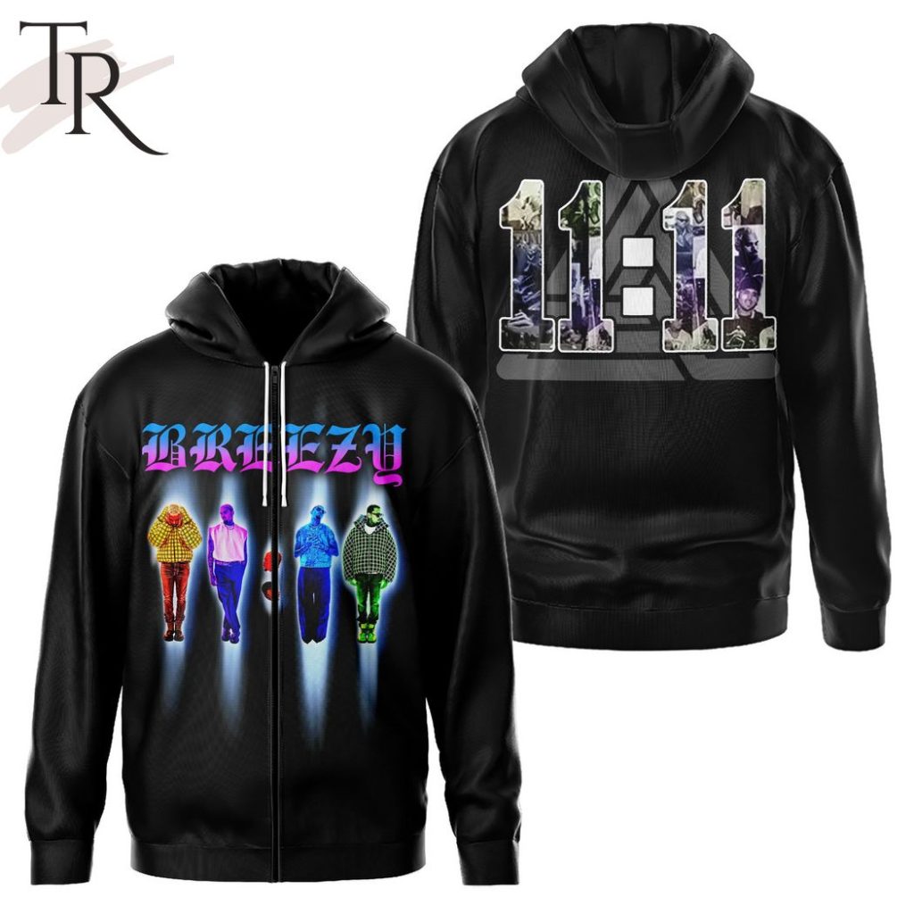 Chris Brown - 11:11 Breezy Hoodie - Torunstyle