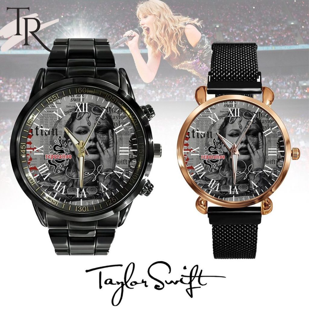 Taylor Swift Reputation Stainless Steel Watch - Torunstyle