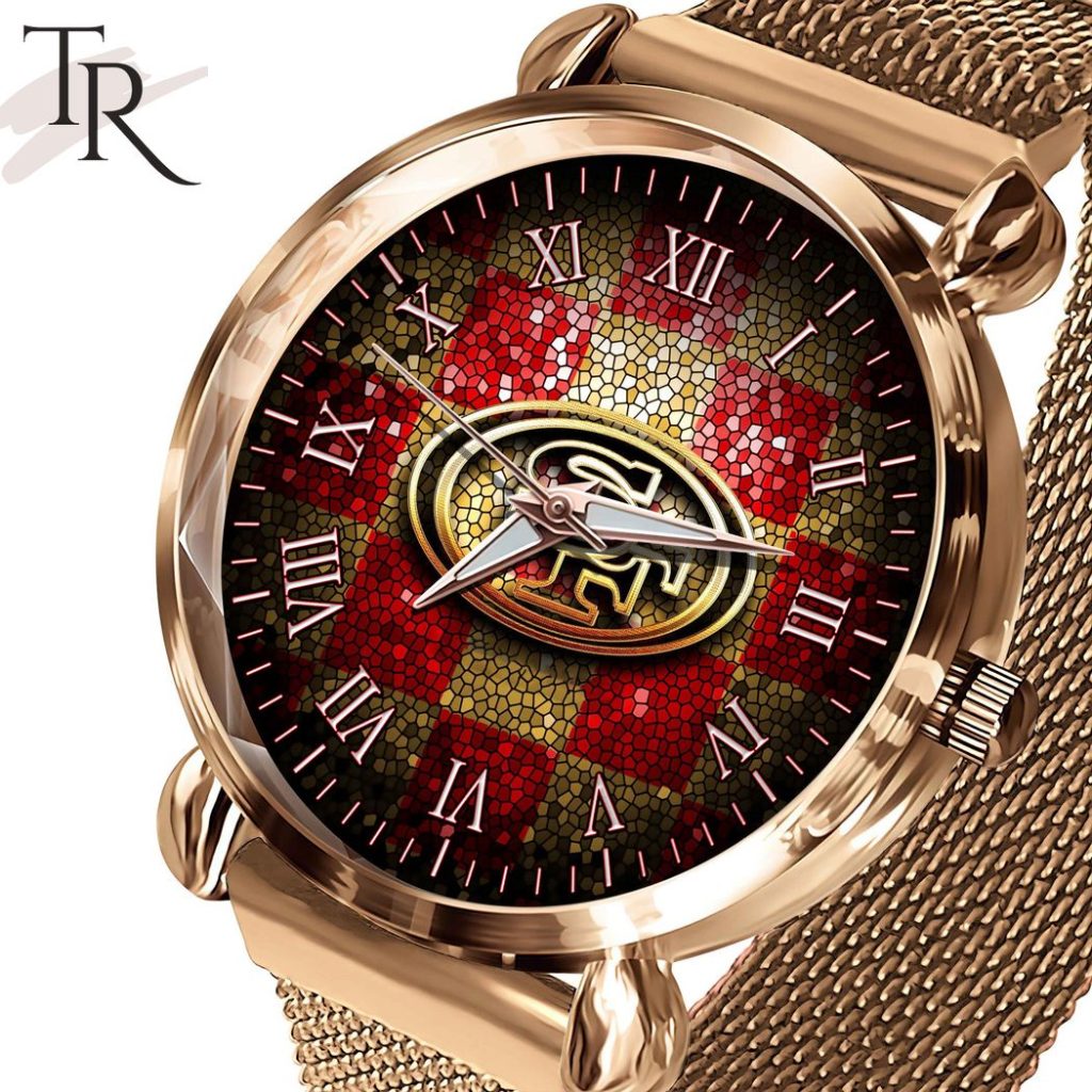 NFL San Francisco 49ers Stainless Steel Watch - Torunstyle