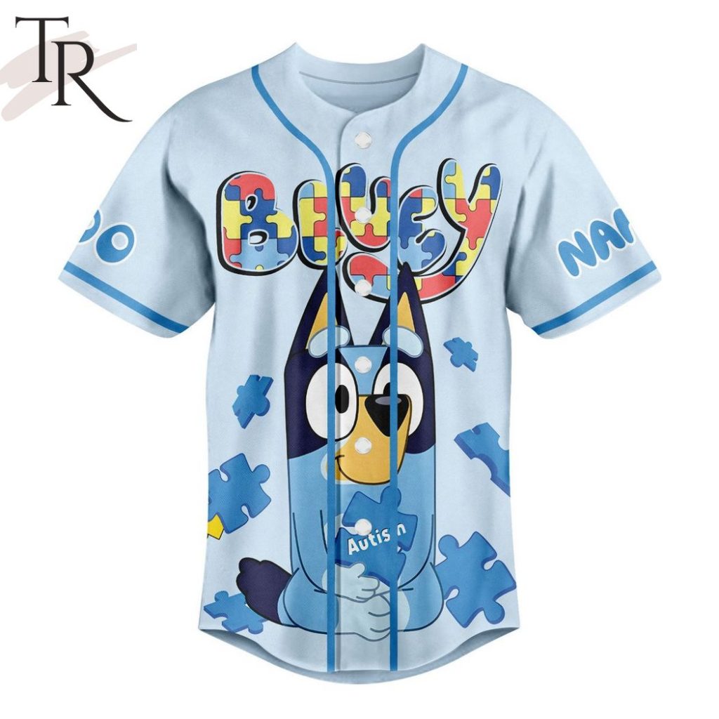 Bluey I See Your True That's Why I Love You Custom Baseball Jersey ...