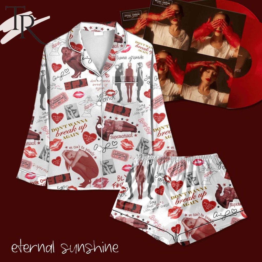 Ariana Grande Eternal Sunshine Pajamas Set - Torunstyle
