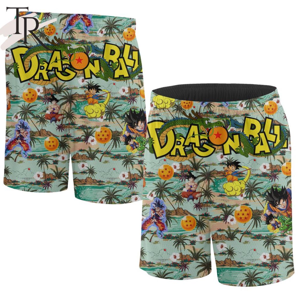 Dragon Ball Combo Shorts And Flip Flop - Torunstyle