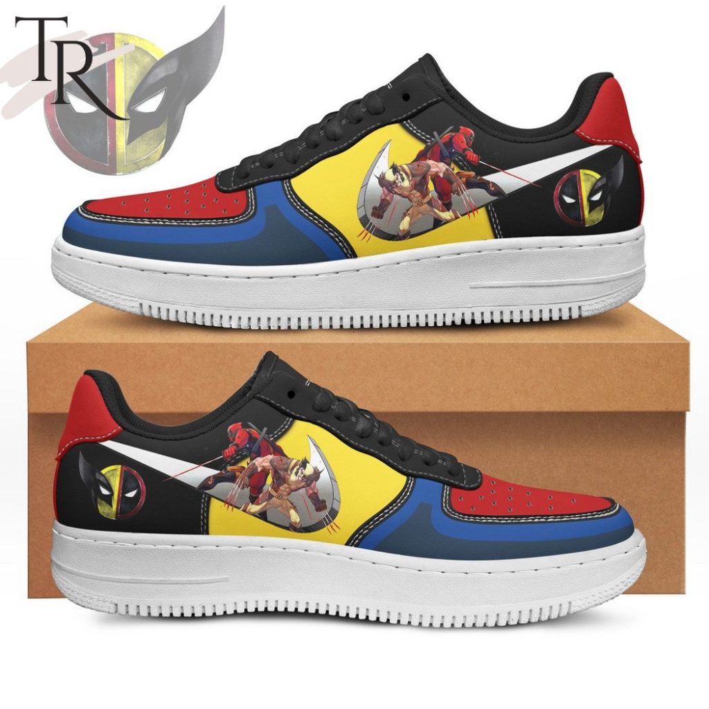 Deadpool & Wolverine Air Force 1 Sneakers - Torunstyle