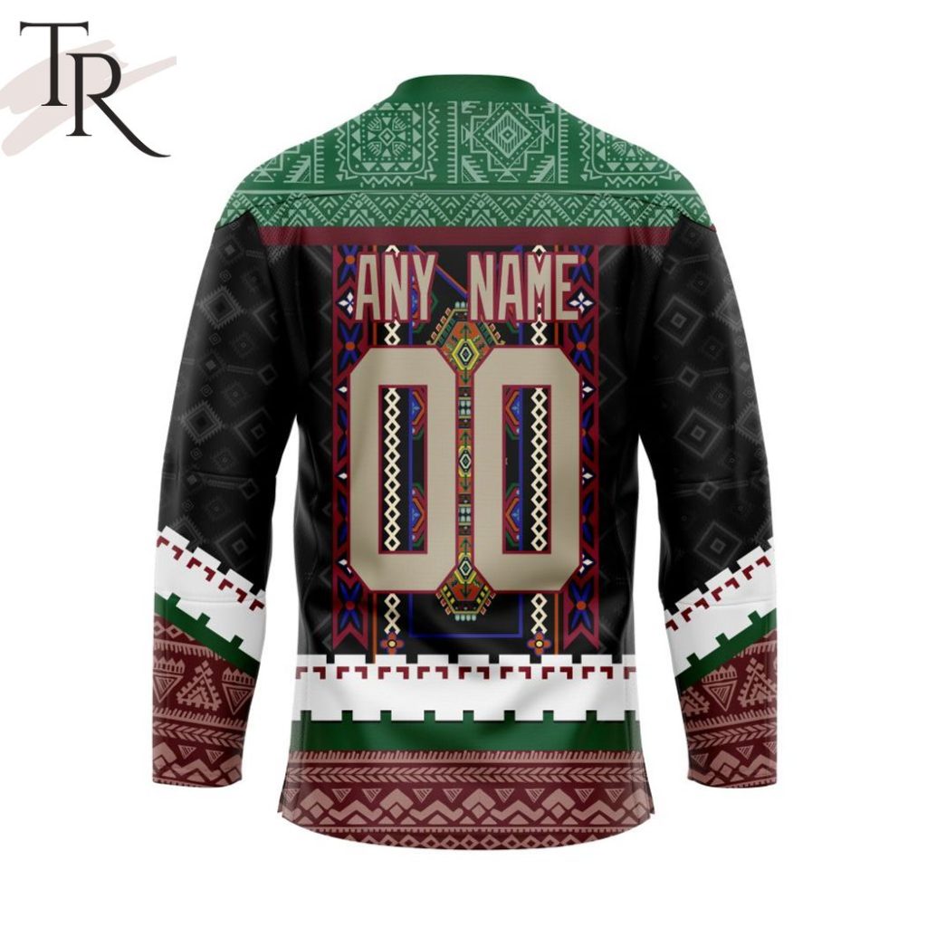 Personalized NHL Arizona Coyotes Native Hockey Jersey Design 2024 ...