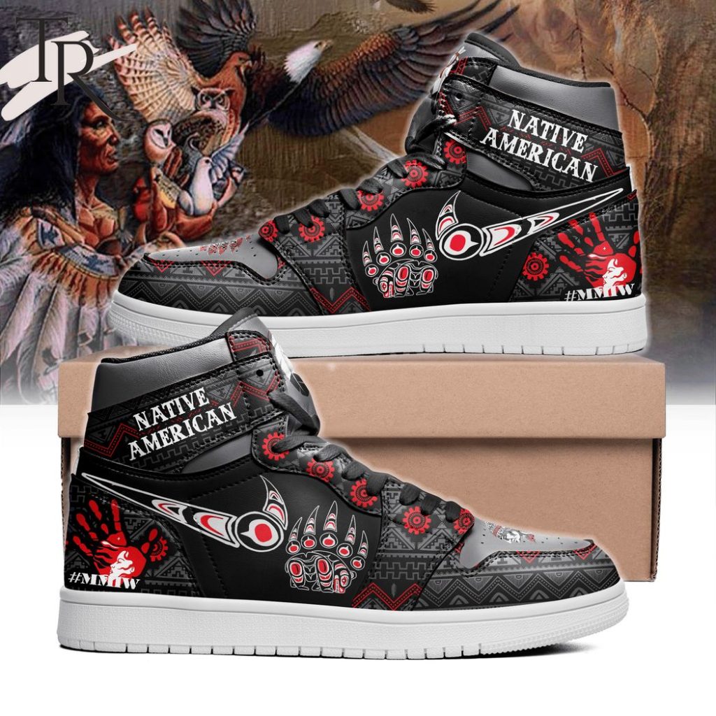Native American MMIW Air Jordan 1, Hightop - Torunstyle