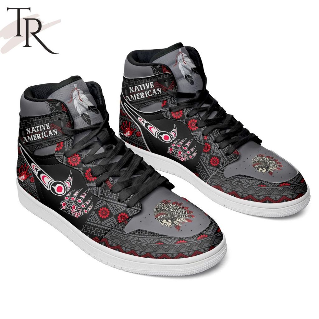 Native American MMIW Air Jordan 1, Hightop - Torunstyle