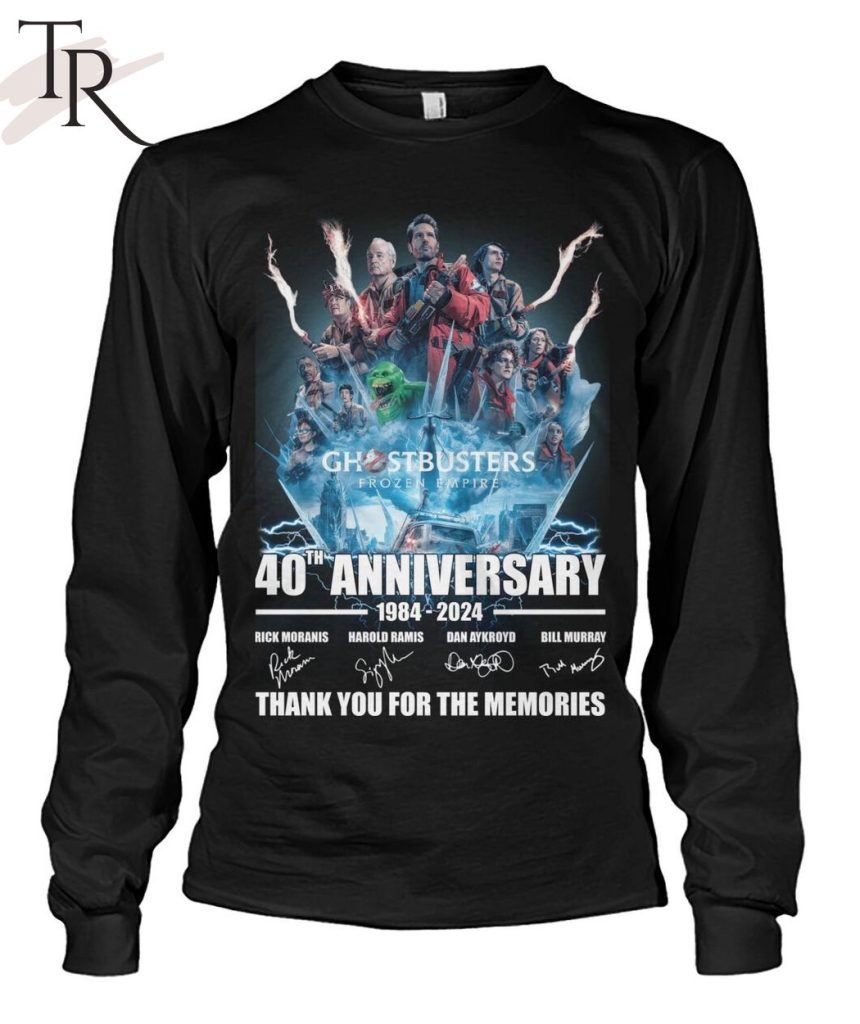 Ghostbusters Frozen Empire 40th Anniversary 1984-2024 Thank You For The ...