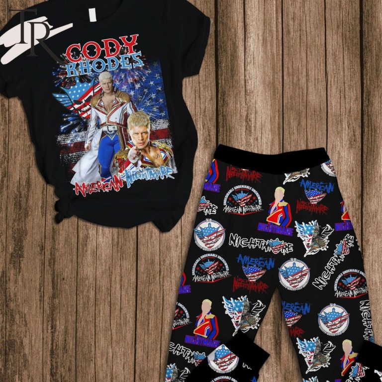 Cody Rhodes American Nightmare Pajamas Set - Torunstyle