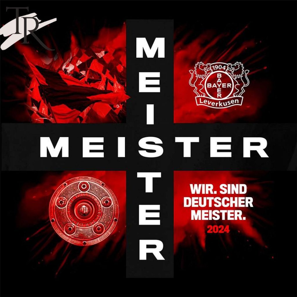 Bayer 04 Leverkusen Deutscher Meister SVB 2024 Hoodie - Torunstyle