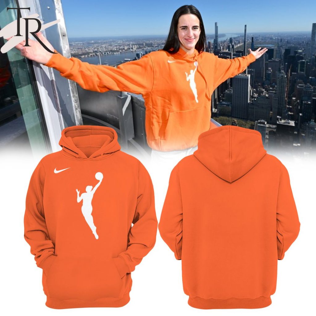 Orange WNBA Caitlin Clark Hoodie, Cap - Torunstyle