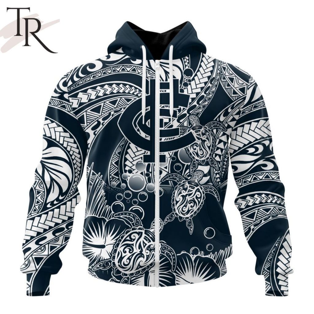Personalized AFL Carlton Football Club Special Polynesian Design Hoodie ...
