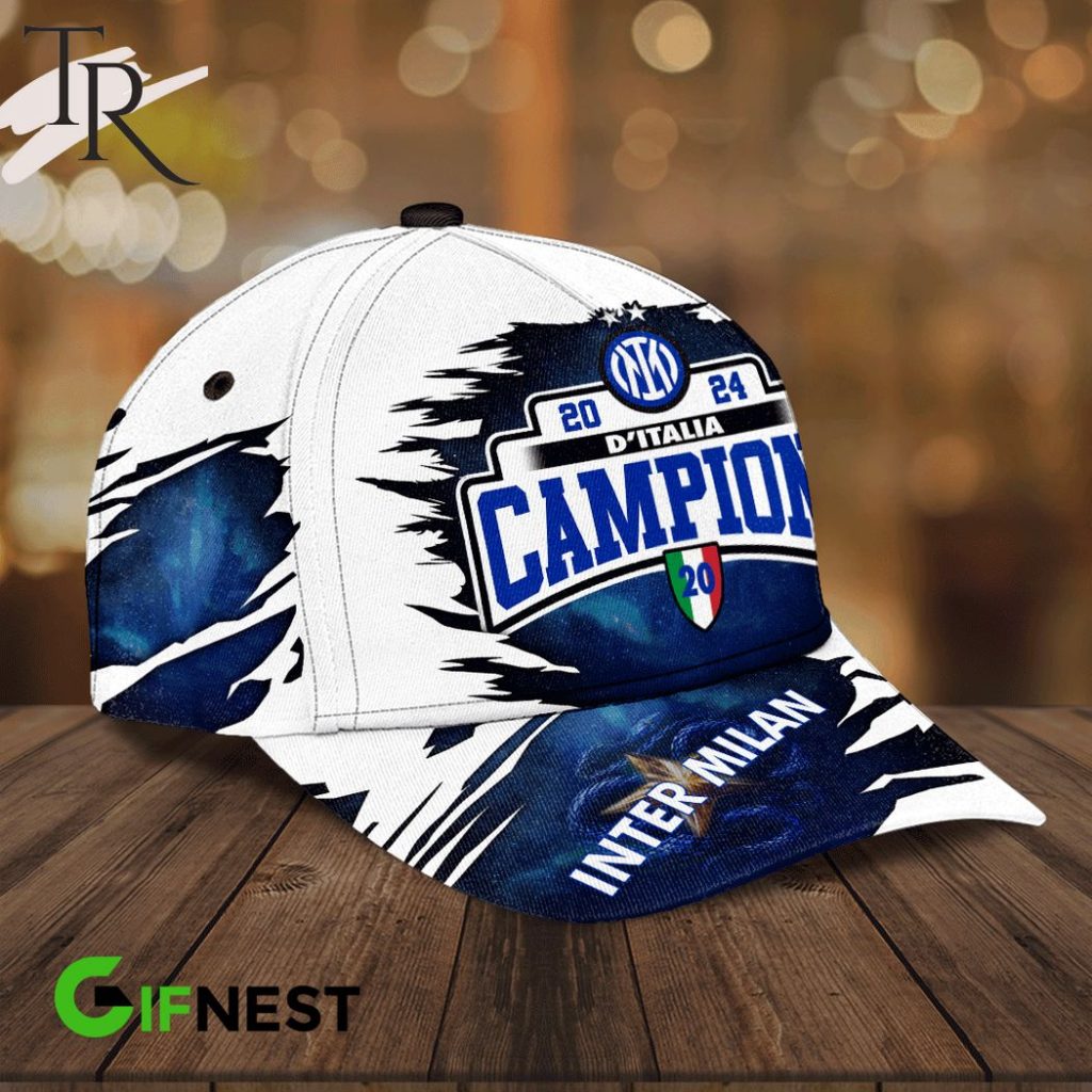 2024 D'Italia Campioni Inter Milan Classic Cap - Torunstyle