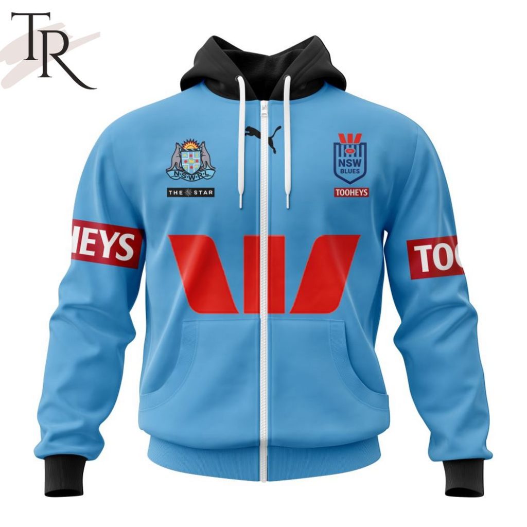 NSW Blues State Of Origin Personalized 2024 Training Design Polo ...