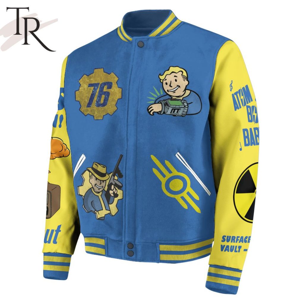 Fallout Don't Lose Your Head Custom Baseball Jacket - Torunstyle