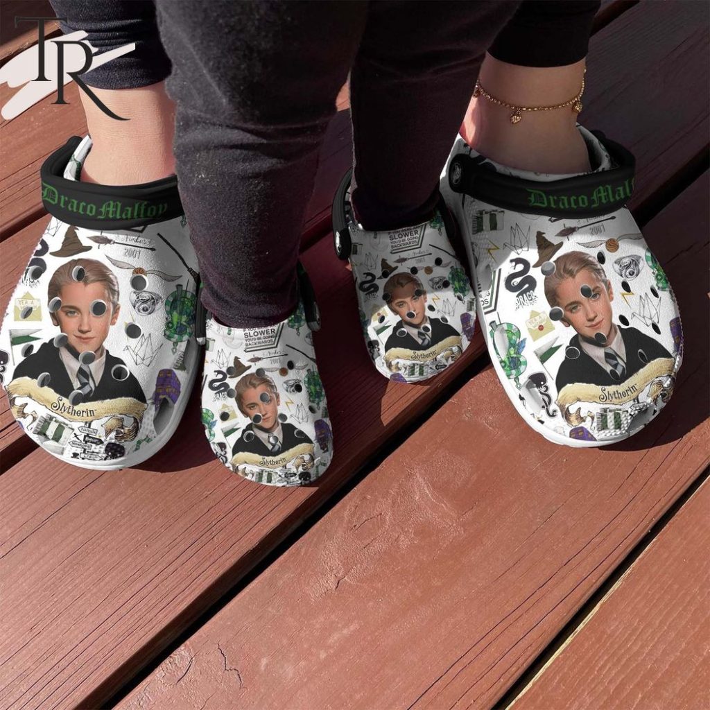 Draco Malfoy Slytherin Crocs - Torunstyle