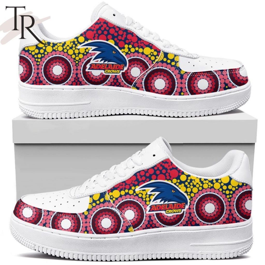 AFL Adelaide Crows Special Indigenous Design Air Force 1 Shoes - Torunstyle