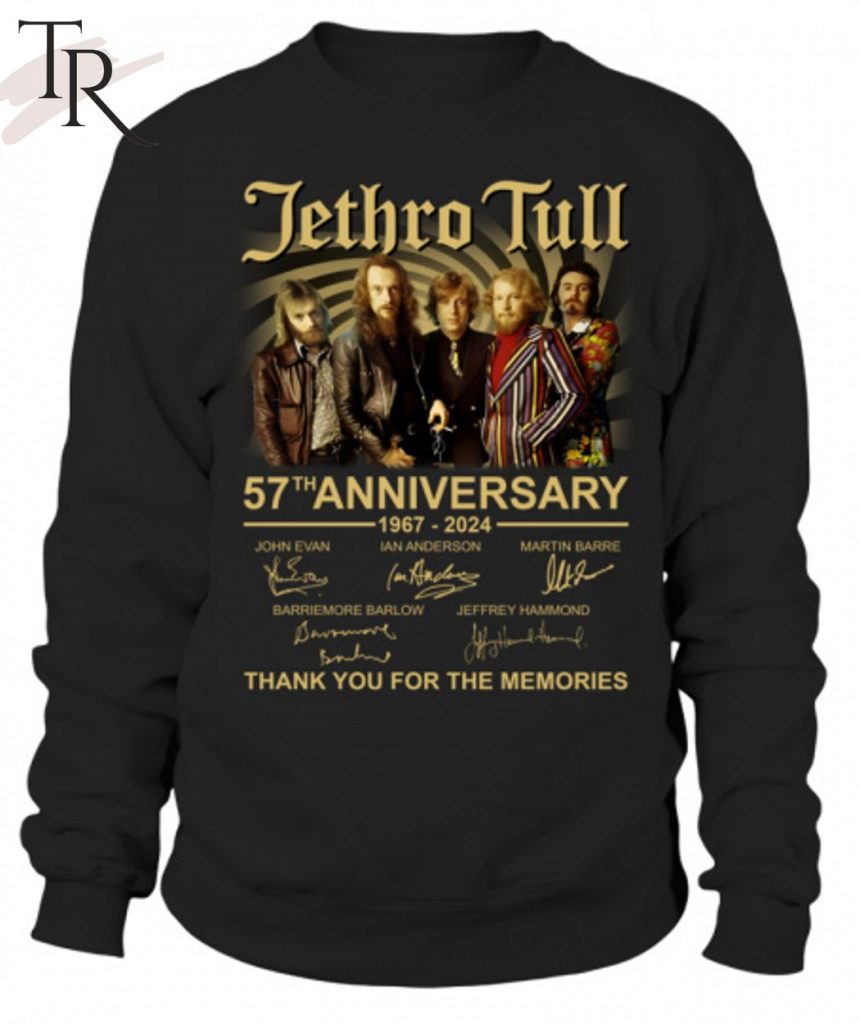 Jethro Tull 57th Anniversary 1967-2024 Thank You For The Memories T ...