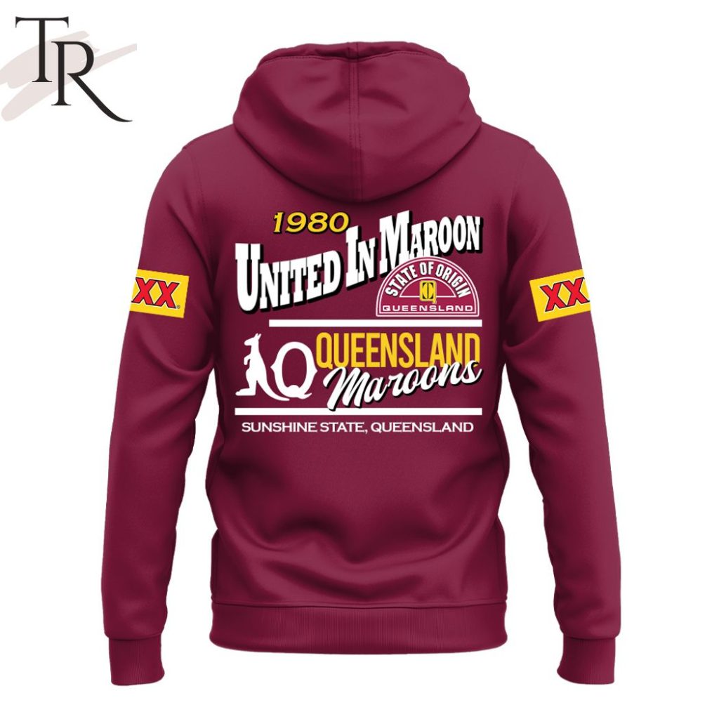Queensland Maroons 2024 Hoodie, Longpants, Cap - Torunstyle