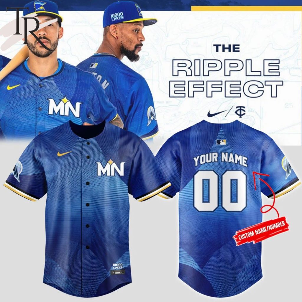 Minnesota Twins The Ripple Effect 2024 City Connect Club Baseball ...