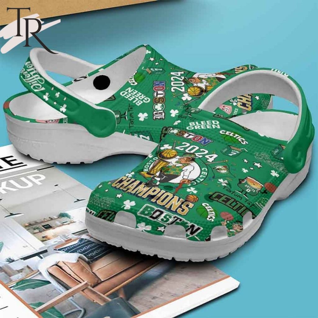 Different Here Boston Celtics 2024 Champions Crocs - Torunstyle