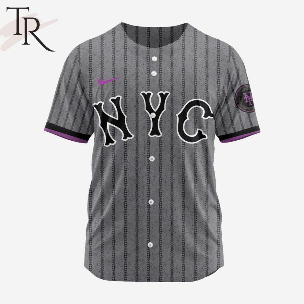 MLB New York Mets Personalized 2024 City Connect Baseball Jersey Design ...