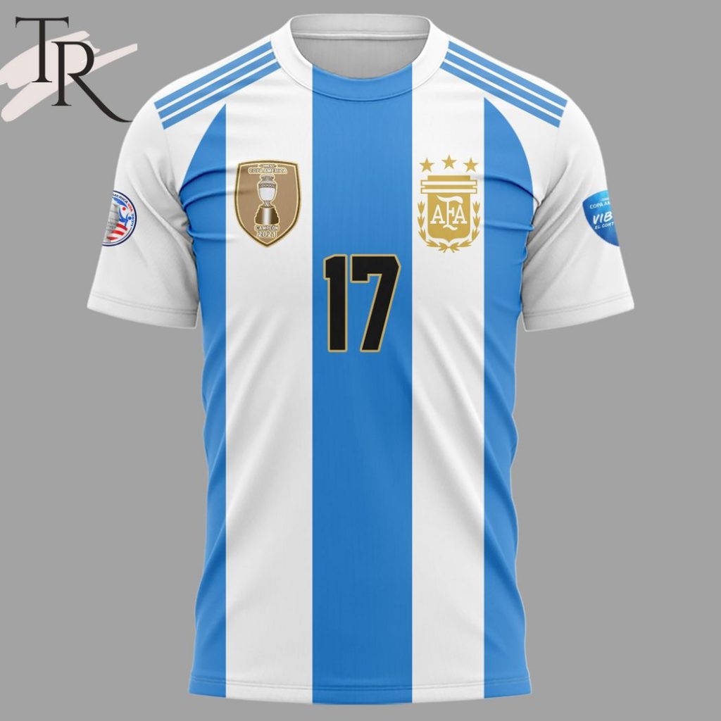 Copa America Argentina 2024 Garnacho Alejandro Football Jersey - Torunstyle