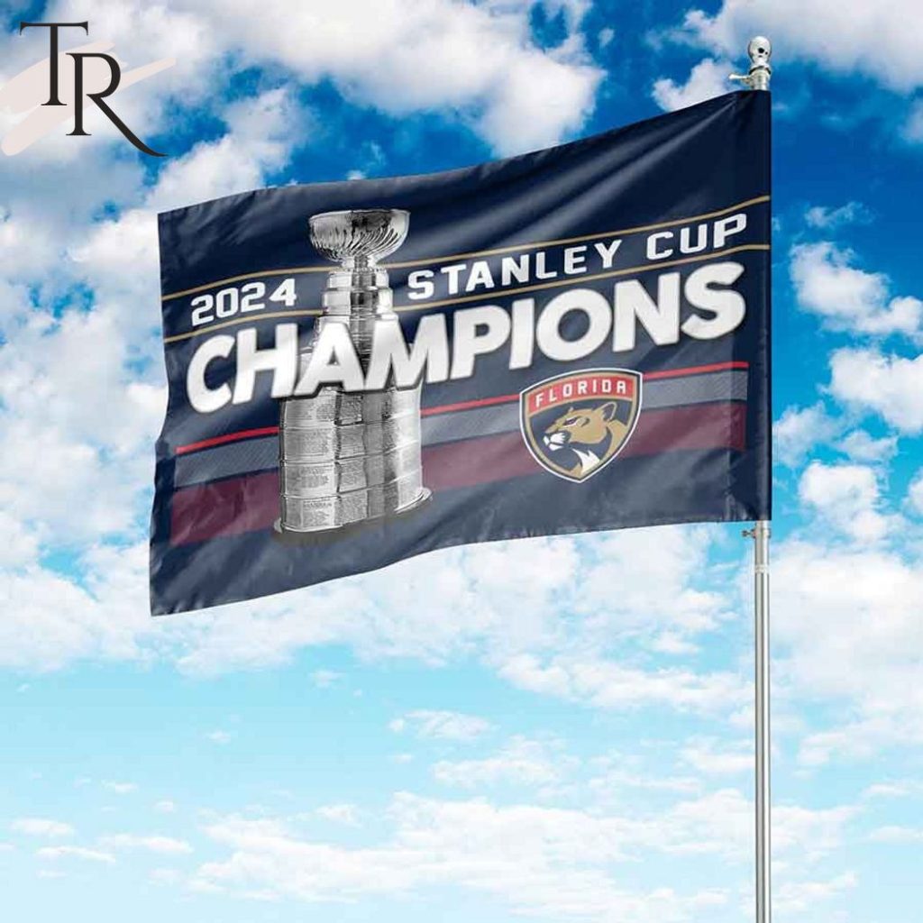 Florida Panthers 2024 Stanley Cup Champions Flag - Torunstyle
