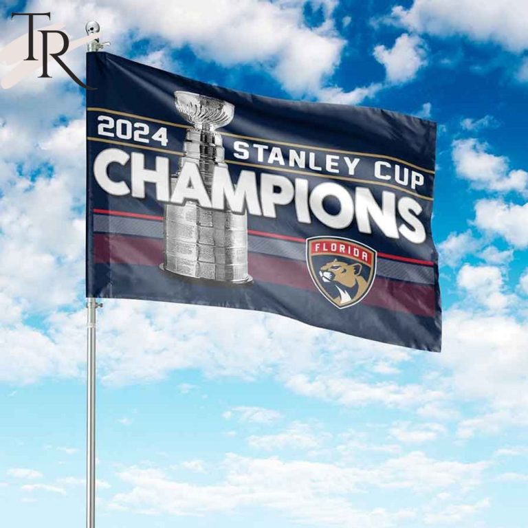 Florida Panthers 2024 Stanley Cup Champions Flag - Torunstyle