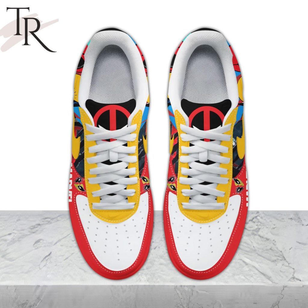 Marvel Studios Deadpool & Wolverine Air Force 1 Sneakers - Torunstyle