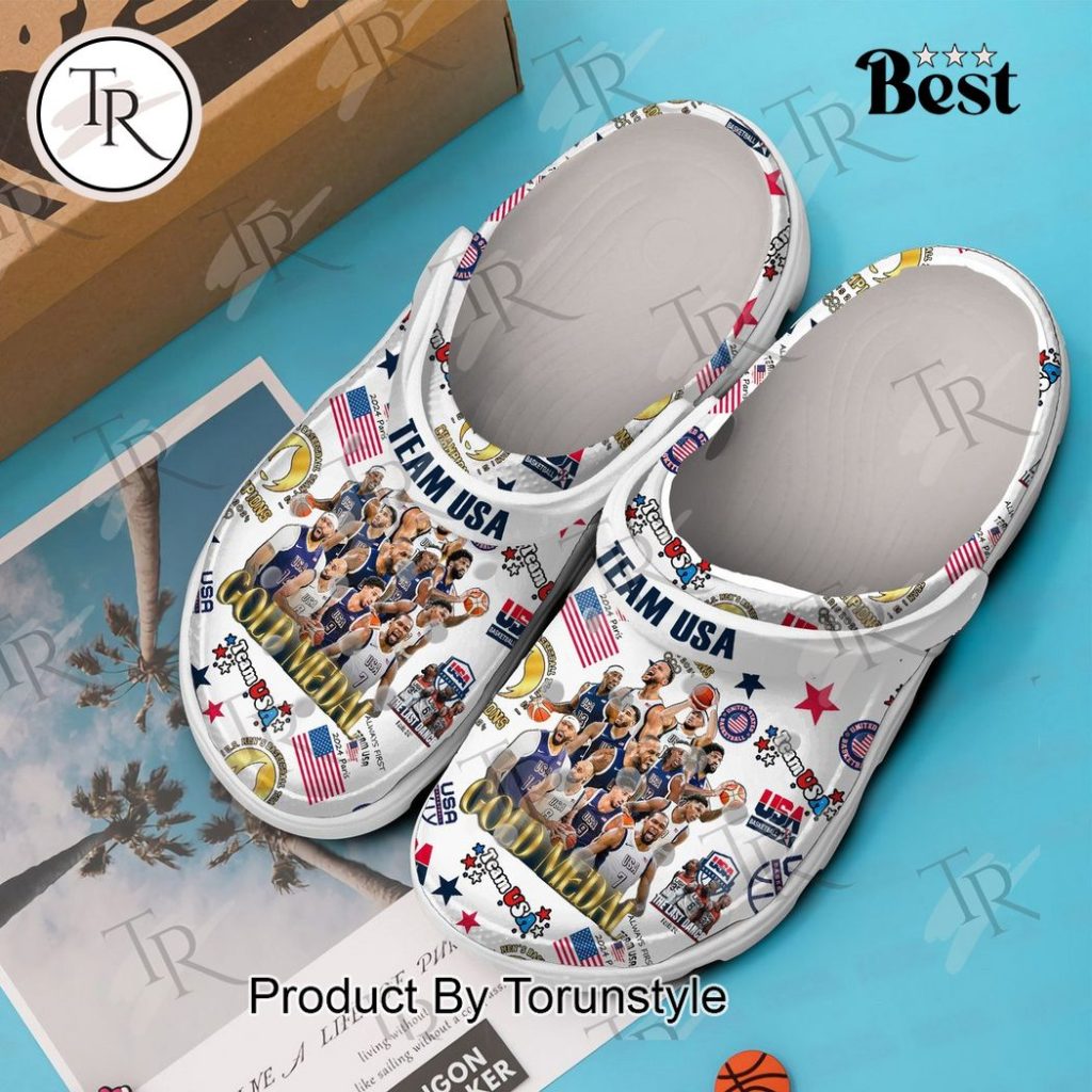Team USA Gold Medal Crocs - Torunstyle