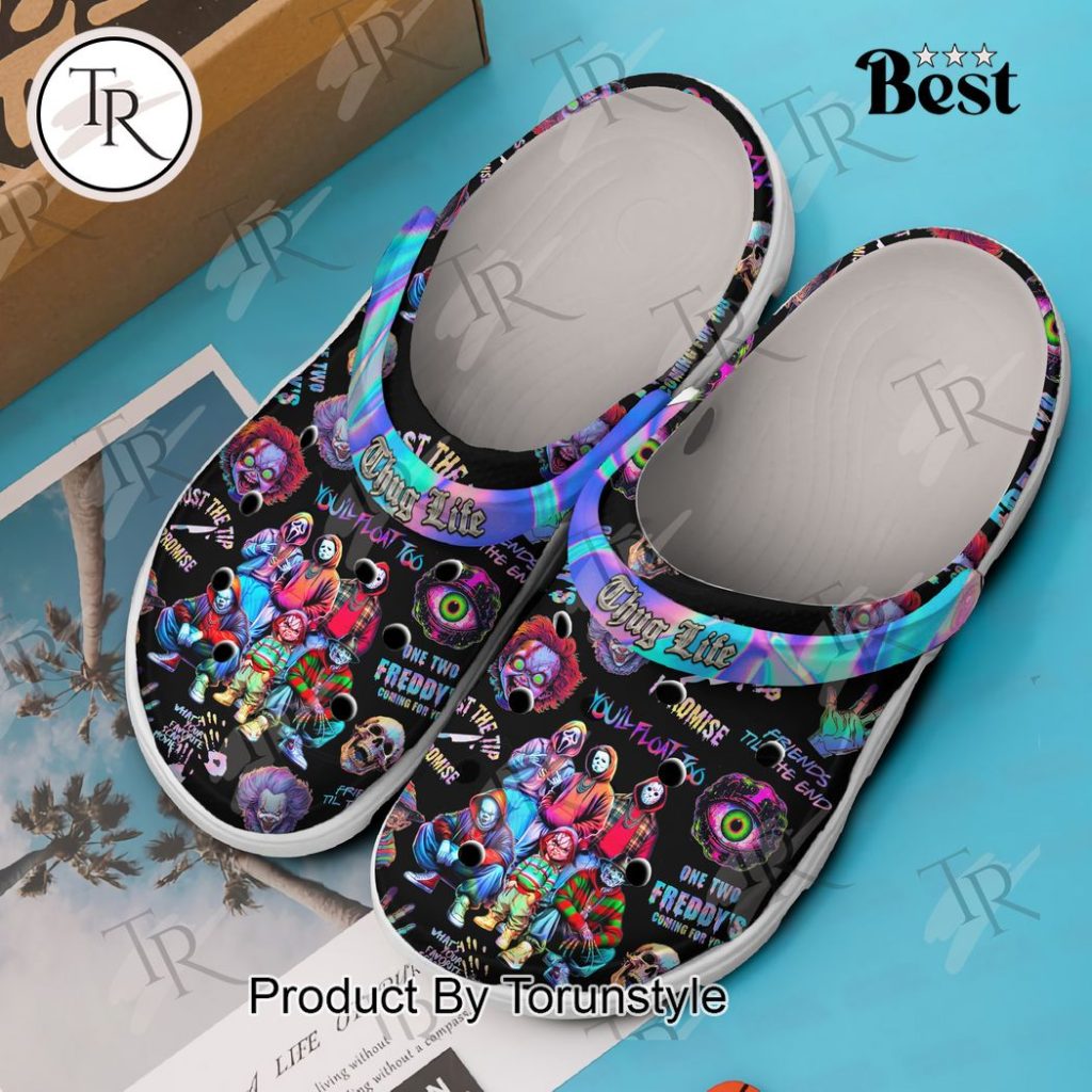 Thug Life Horror Movies Crocs - Torunstyle