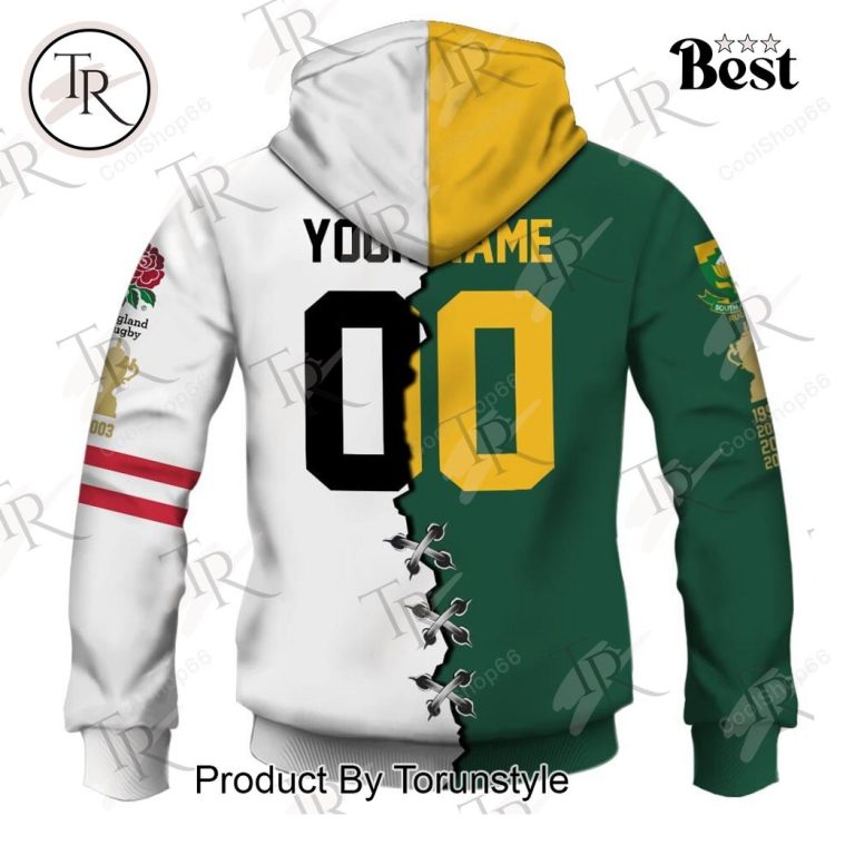 Red Roses x Springboks Hoodie - Torunstyle