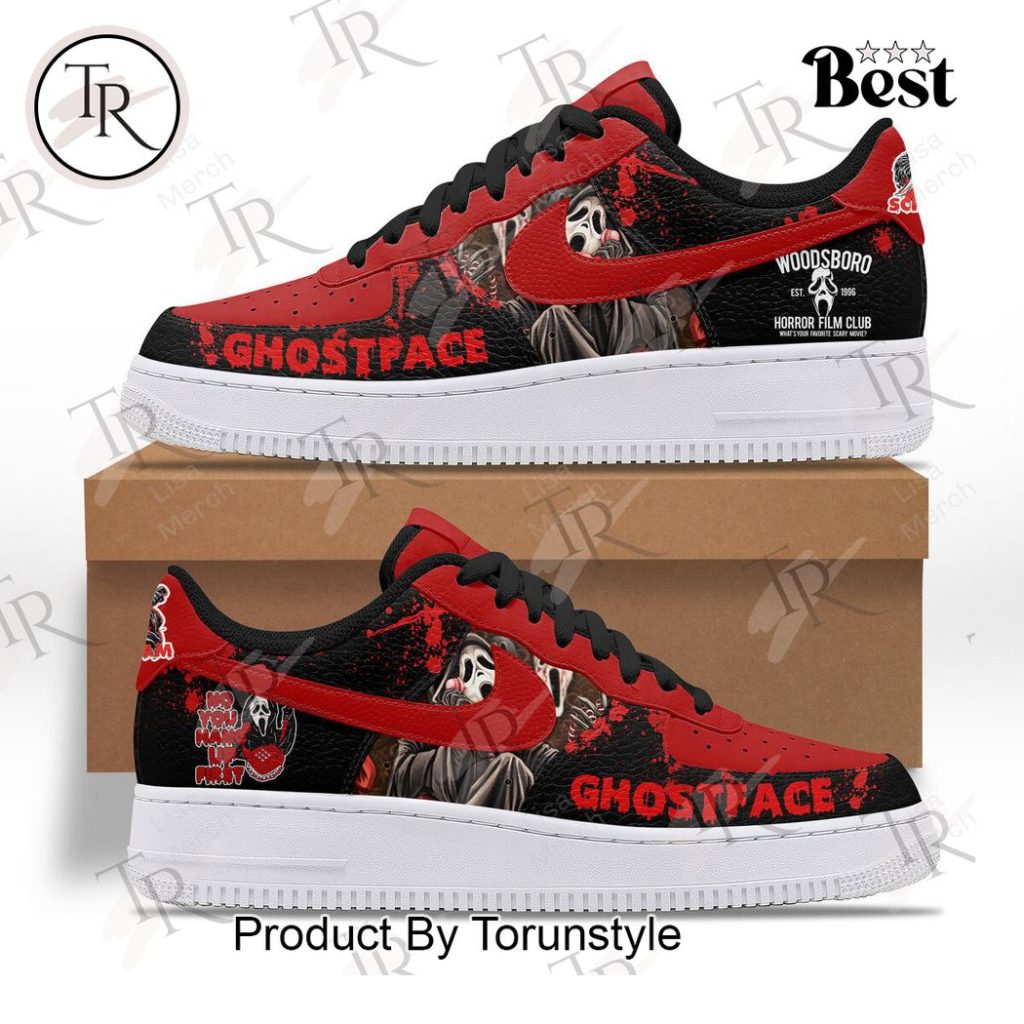 Ghostface Scream Air Force 1 Sneaker - Torunstyle