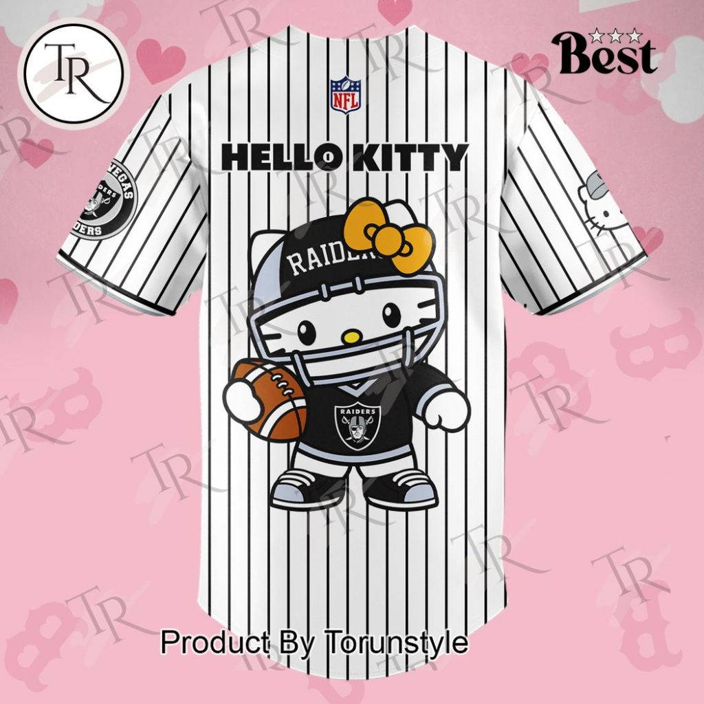 Las Vegas Raiders Hello Kitty Jersey 2024 - Torunstyle