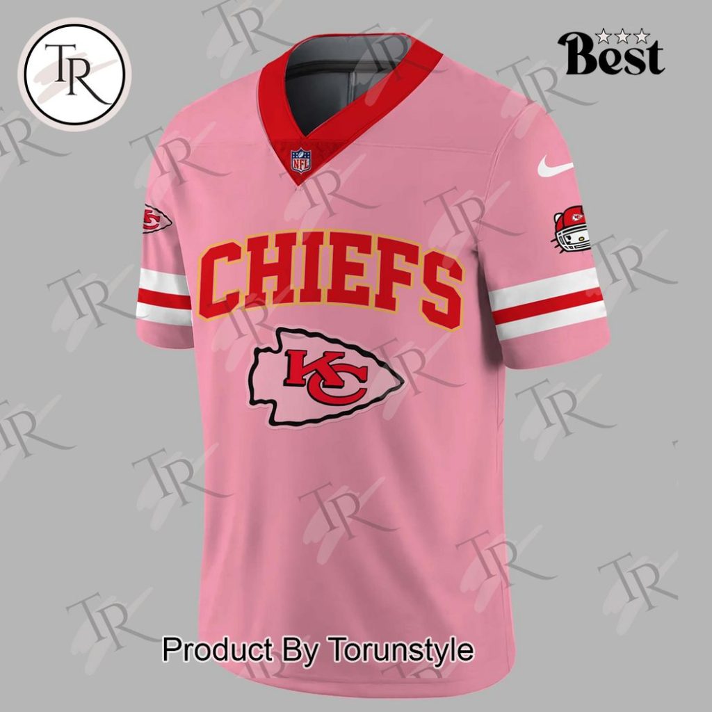 Kansas City Chiefs x Hello Kitty Football Jersey - Torunstyle